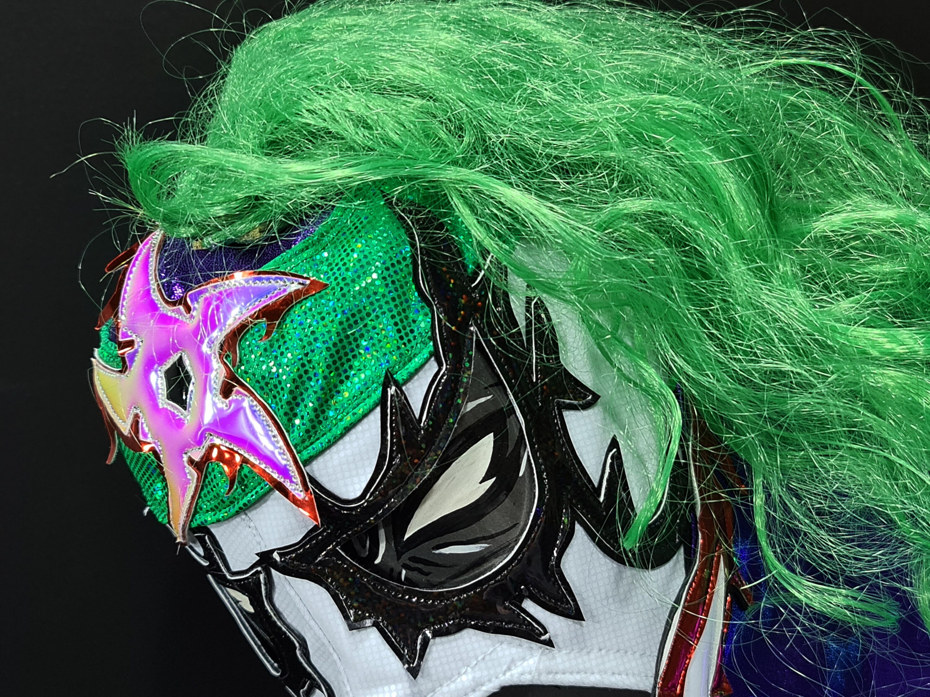 JOKER Wrestling Mask Luchador Costume Wrestler Lucha Libre | Etsy