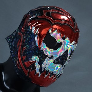 Hand Made TITAN Wrestling Mask Luchador Costume Wrestler Lucha Libre ...