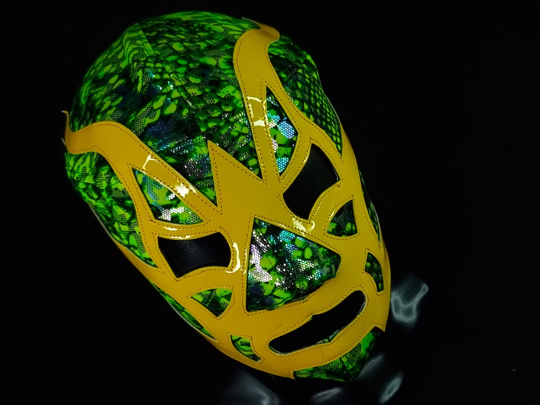 FISHMAN MASK Wrestling Mask Luchador Costume Wrestler Lucha - Etsy