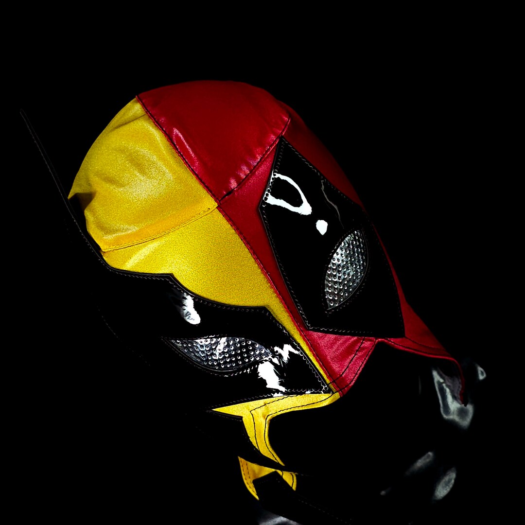 Hand Made DEAD WOLVE MASK Wrestling Mask Luchador Costume Wrestler ...
