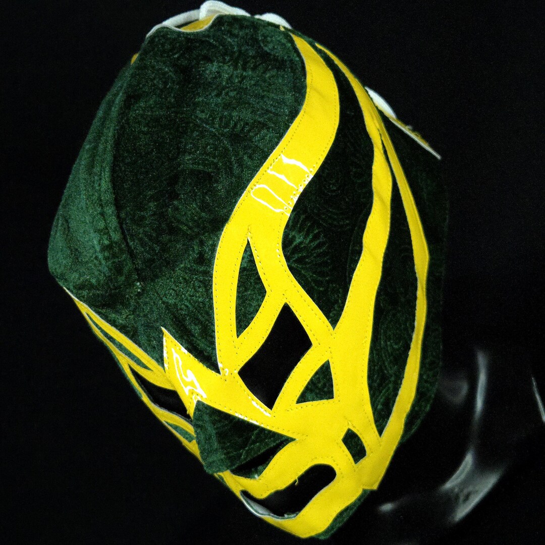 Hand Made FISHMAN MASK Wrestling Mask Luchador Costume Wrestler Lucha ...