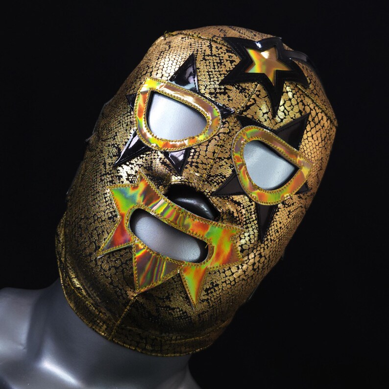 Hand Made ASTRO Mask Wrestling Mask Luchador Costume Wrestler Lucha ...