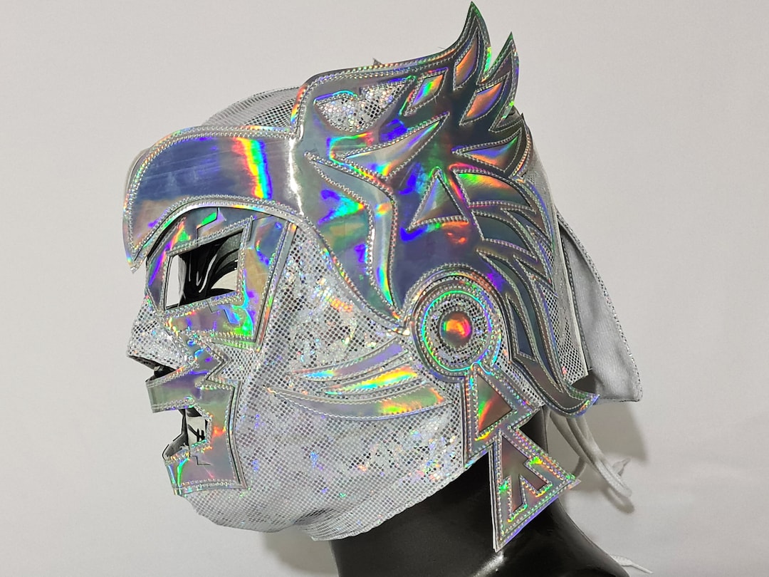 Hand Made AZTEK Wrestling Mask Luchador Costume Wrestler Lucha Libre ...