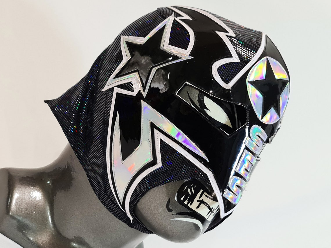 PUNK wrestling mask luchador costume wrestler lucha libre | Etsy