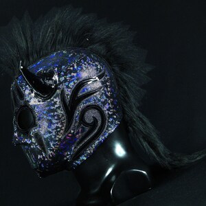 Hand Made DEVIL MASK Wrestling Mask Luchador Costume Wrestler Lucha ...