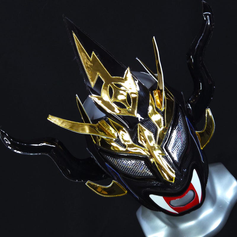 Demon Mask Wrestling - Etsy UK