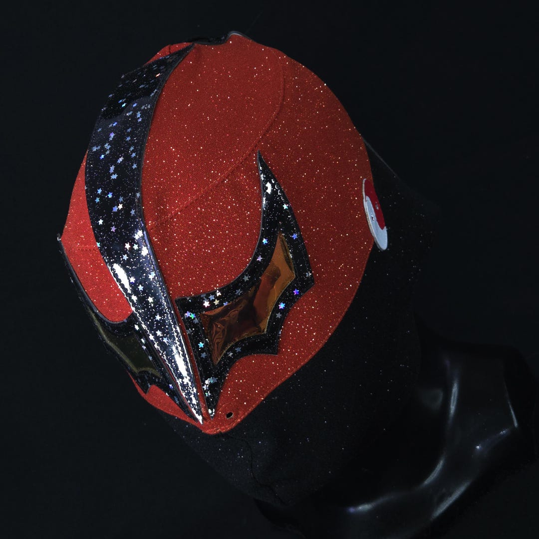 YING YANG Mask Wrestling Mask Luchador Costume Wrestler Lucha Libre ...