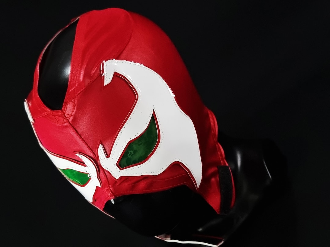 SHE SPAWN MASK Wrestling Mask Luchador Costume Wrestler Lucha Libre ...
