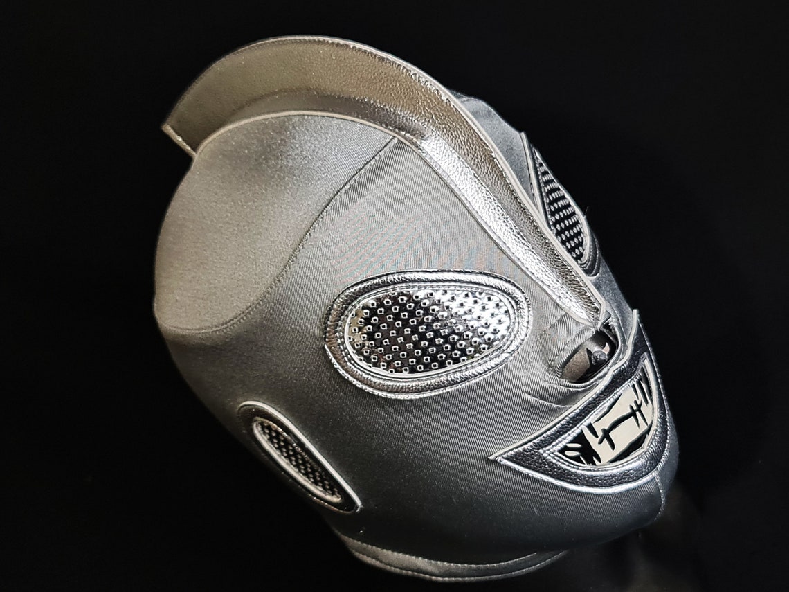 SPACEMAN RETRO Style Wrestling Mask Luchador Costume Wrestler - Etsy