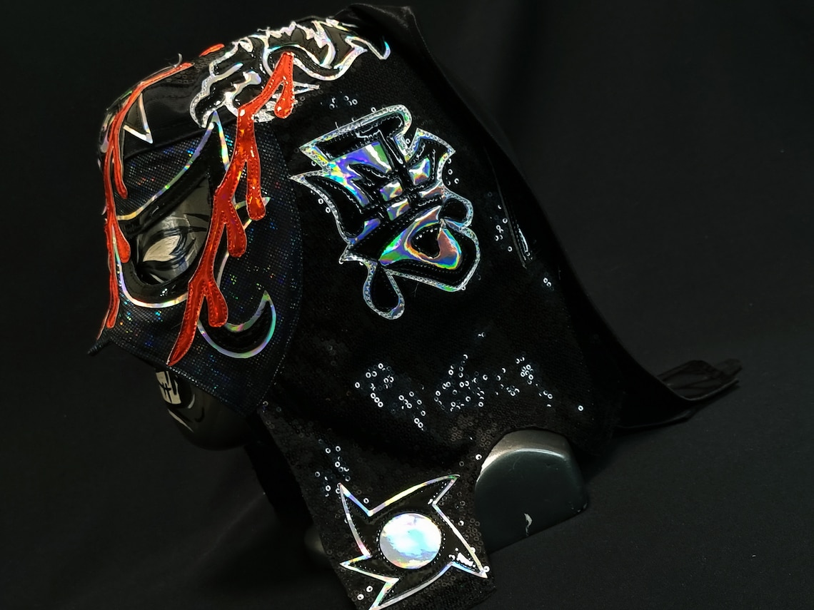 Pentagon Wrestling Mask Luchador Costume Wrestler Lucha Libre - Etsy