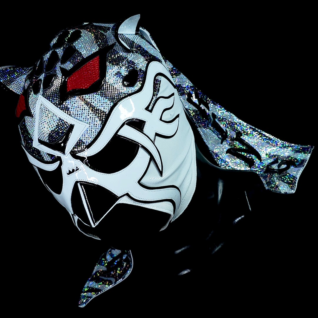 KING Wrestling Mask Luchador Costume Wrestler Lucha Libre Mexican Mask ...