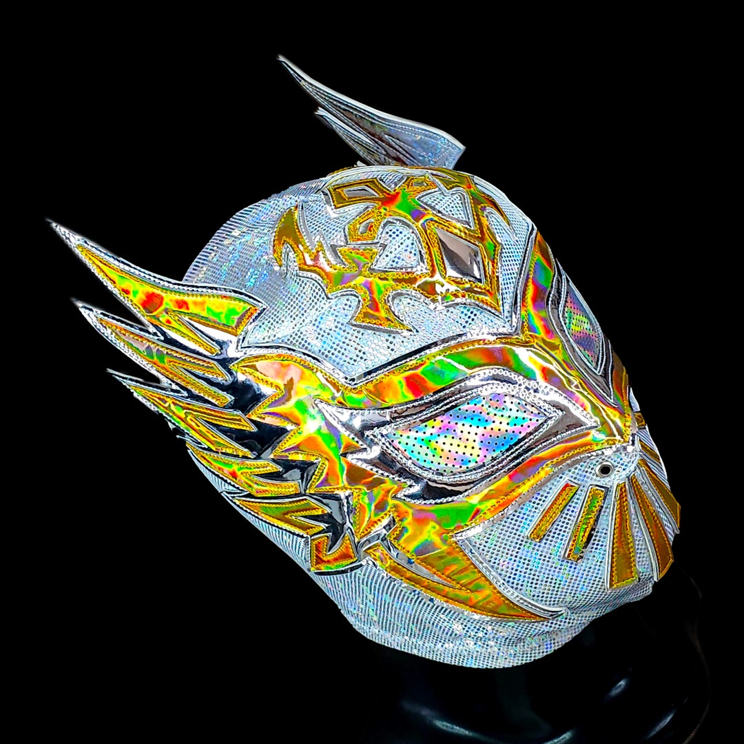 ANGEL MASK Wrestling Mask Luchador Costume Wrestler Lucha Libre Mexican ...