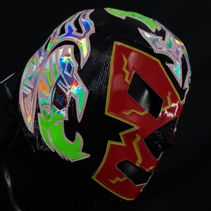 Hand Made AZTEK MASK Wrestling Mask Luchador Costume Wrestler Lucha ...