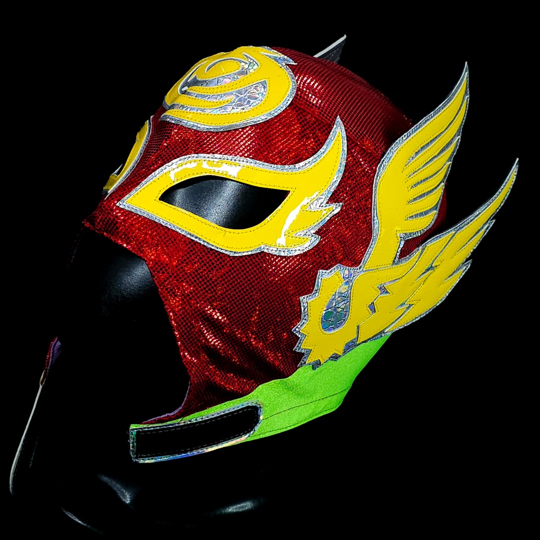 Hand Made SPARK Mask Wrestling Mask Luchador Costume Wrestler Lucha ...