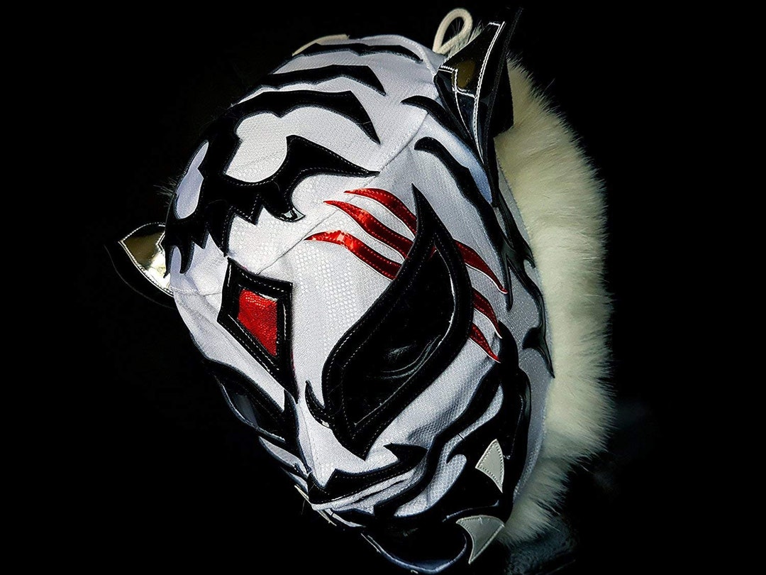 Tiger Mask Wrestling Mask Luchador Costume Wrestler Lucha Libre Mexican ...