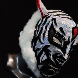 Tiger Mask Wrestling Mask Luchador Costume Wrestler Lucha Libre Mexican ...