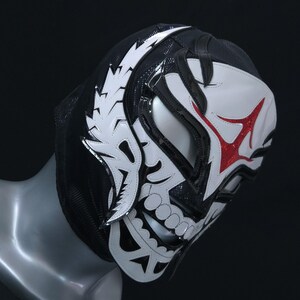 Hand Made Skull Wrestling Mask Luchador Costume Wrestler Lucha Libre ...