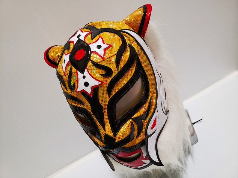 Tiger Mask Wrestling Mask Luchador Costume Wrestler Lucha - Etsy