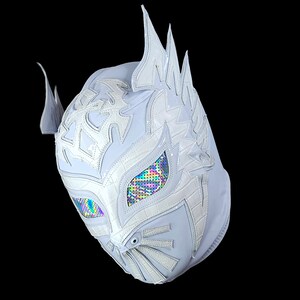 Hand Made ANGEL MASK Wrestling Mask Luchador Costume Wrestler Lucha ...