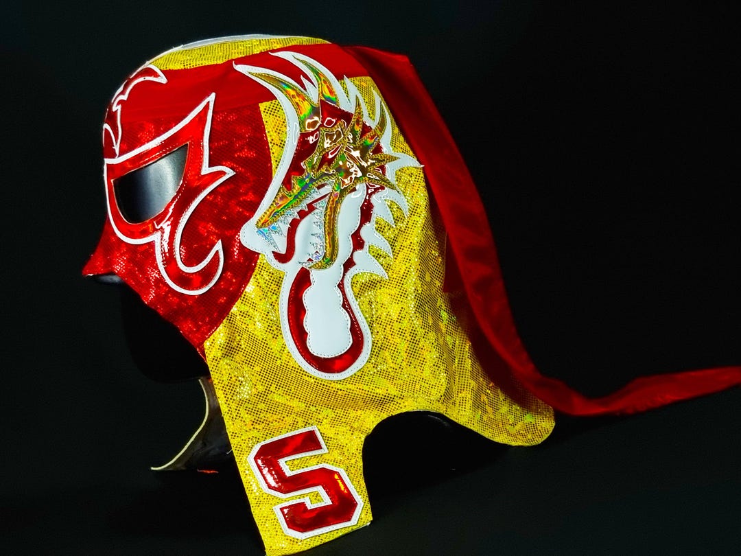 Hand Made SAN FRANCISCO Mask Wrestling Mask Luchador Costume Wrestler ...
