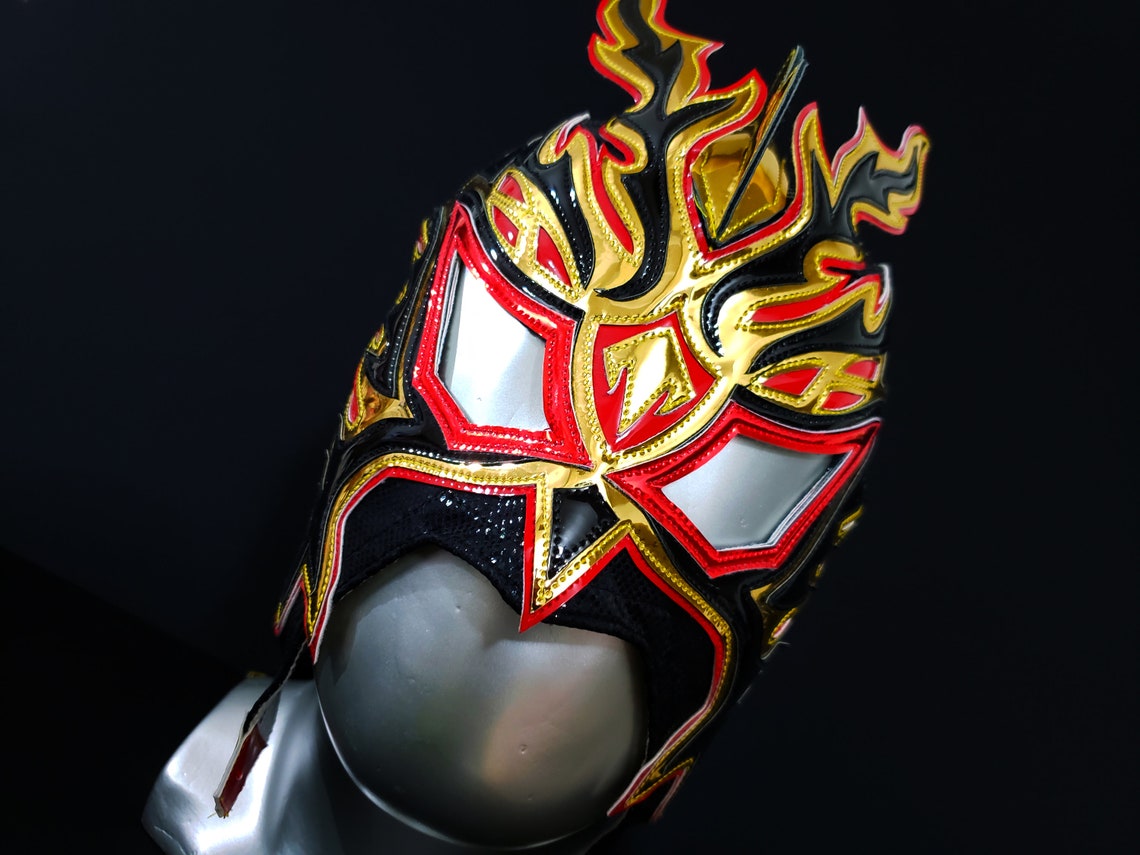 Ultimo Dragon Wrestling Mask Luchador Costume Wrestler Lucha | Etsy