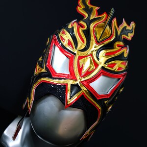 Ultimo Dragon Wrestling Mask Luchador Costume Wrestler Lucha Libre ...