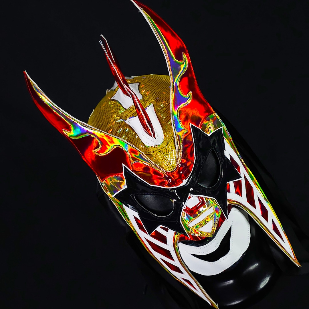 Hand Made HYSTERIA MASK Wrestling Mask Luchador Costume Wrestler Lucha ...
