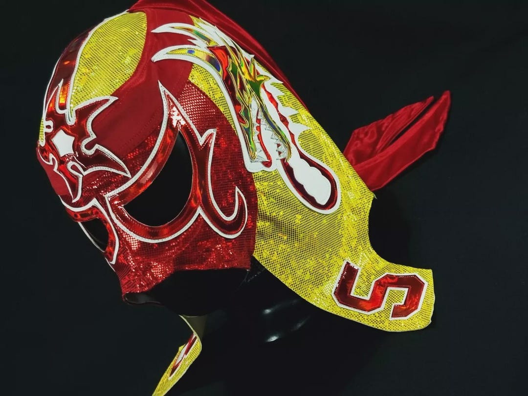 SAN FRANCISCO MASK Wrestling Mask Luchador Costume Wrestler Lucha Libre ...