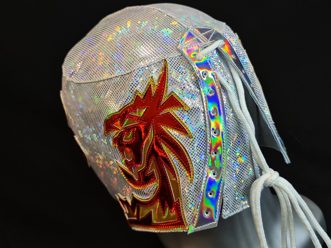 Templar Mask Wrestling Mask Luchador Costume Wrestler Lucha - Etsy