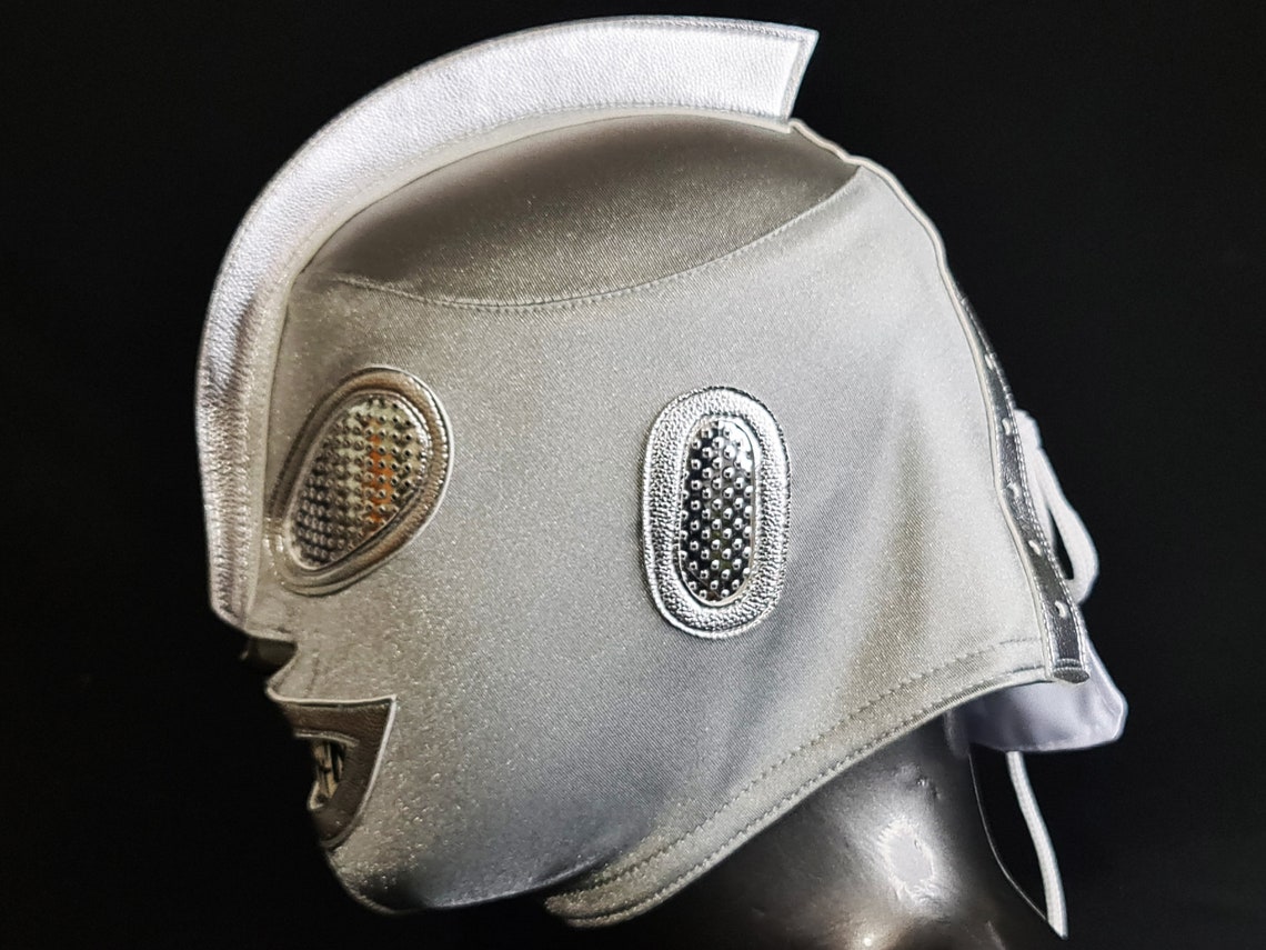 SPACEMAN RETRO Style Wrestling Mask Luchador Costume Wrestler - Etsy