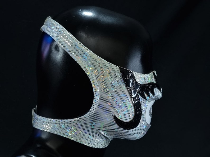 HALF WRESTLING MASK Wrestling Mask Luchador Costume Wrestler - Etsy