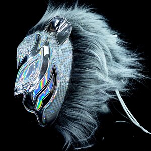 Hand Made LION MASK Wrestling Mask Luchador Costume Wrestler Lucha ...