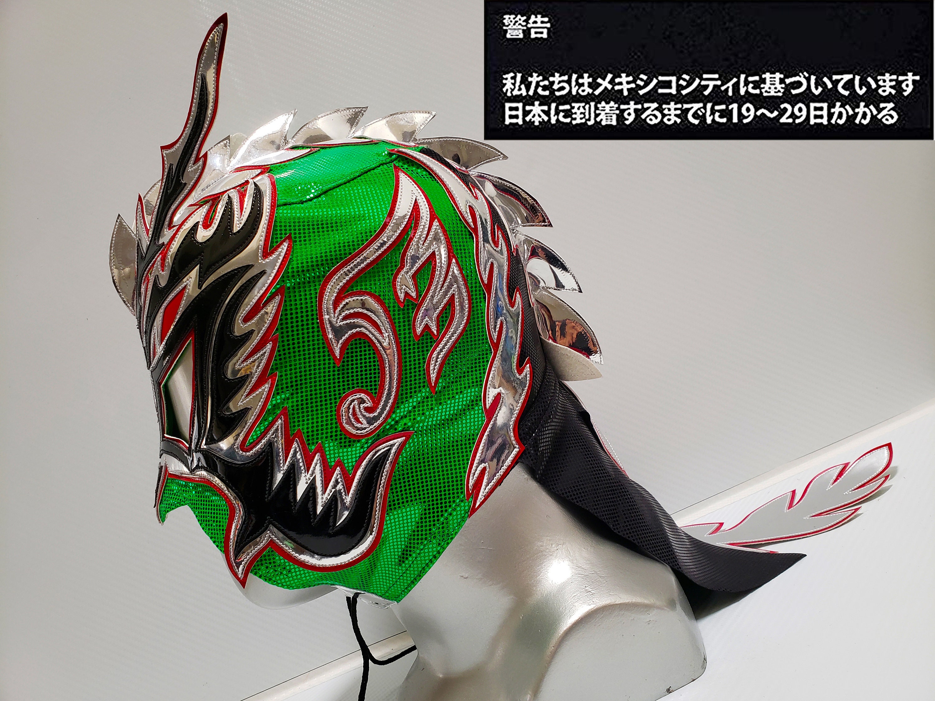 DRAGON wrestling mask luchador costume wrestler lucha libre | Etsy