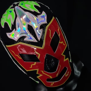 Hand Made AZTEK MASK Wrestling Mask Luchador Costume Wrestler Lucha ...