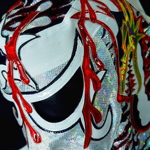 PENTAGON Mask Wrestling Mask Luchador Costume Wrestler Lucha Libre ...