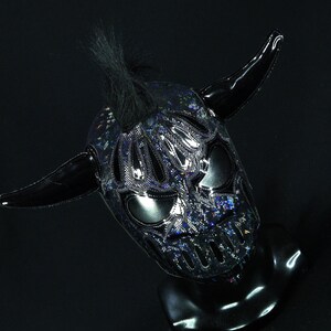 Hand Made DEVIL MASK Wrestling Mask Luchador Costume Wrestler Lucha ...