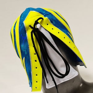 THUNDER Mask Wrestling Mask Luchador Costume Wrestler Lucha Libre ...