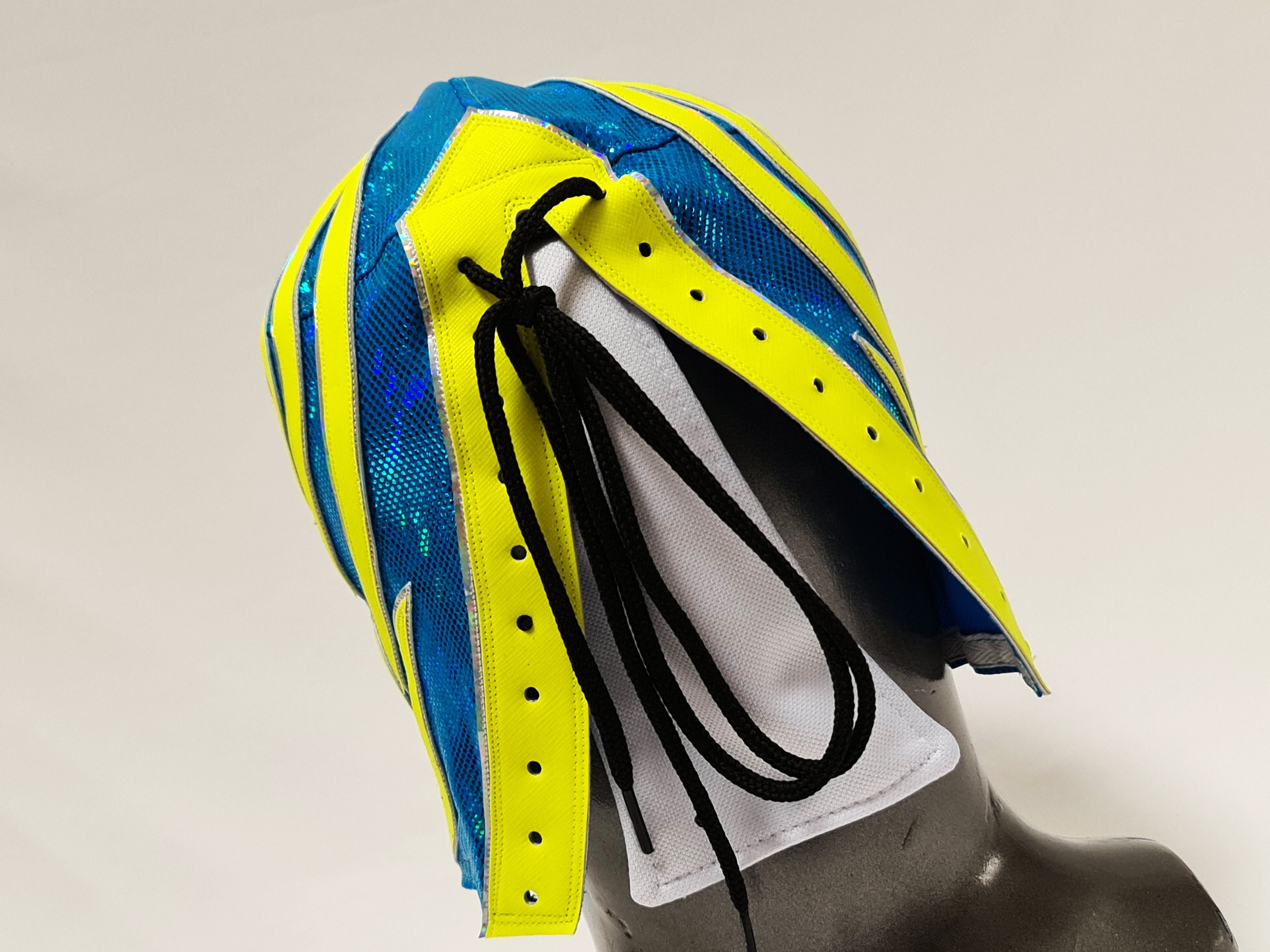 THUNDER Mask Wrestling Mask Luchador Costume Wrestler Lucha | Etsy