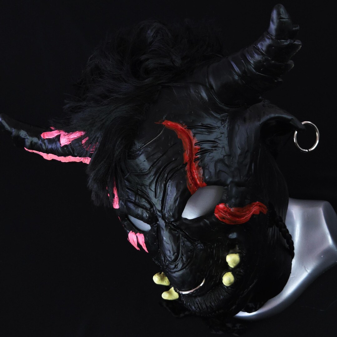 Minotaur Latex Mask Wrestling Mask Luchador Costume Wrestler Lucha ...