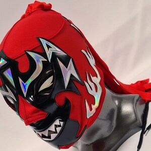 INFERNO Mask Wrestling Mask Luchador Costume Wrestler Lucha Libre ...