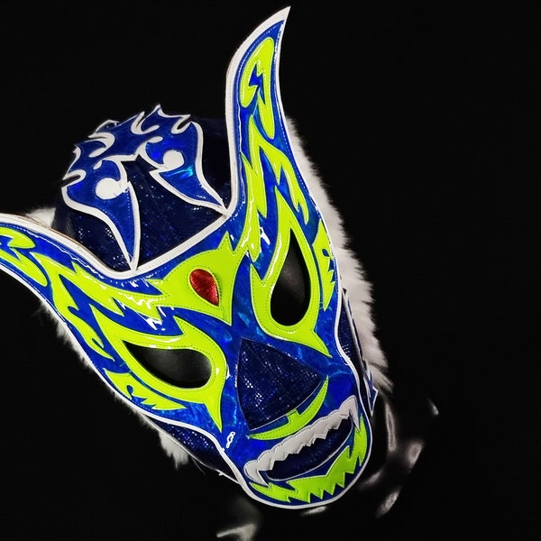 Luchador Mask Wolf - Etsy