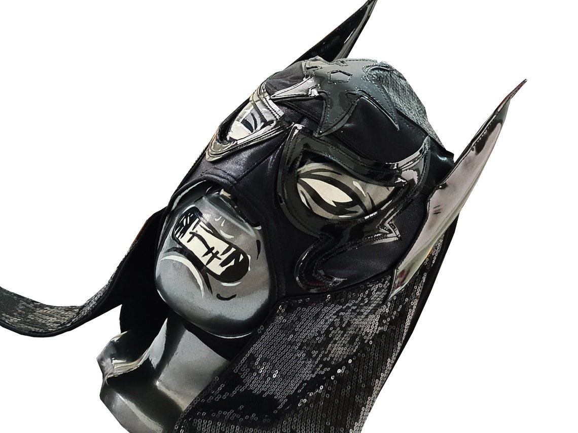 BAT PENTAGON Mask Wrestling Mask Luchador Costume Wrestler - Etsy