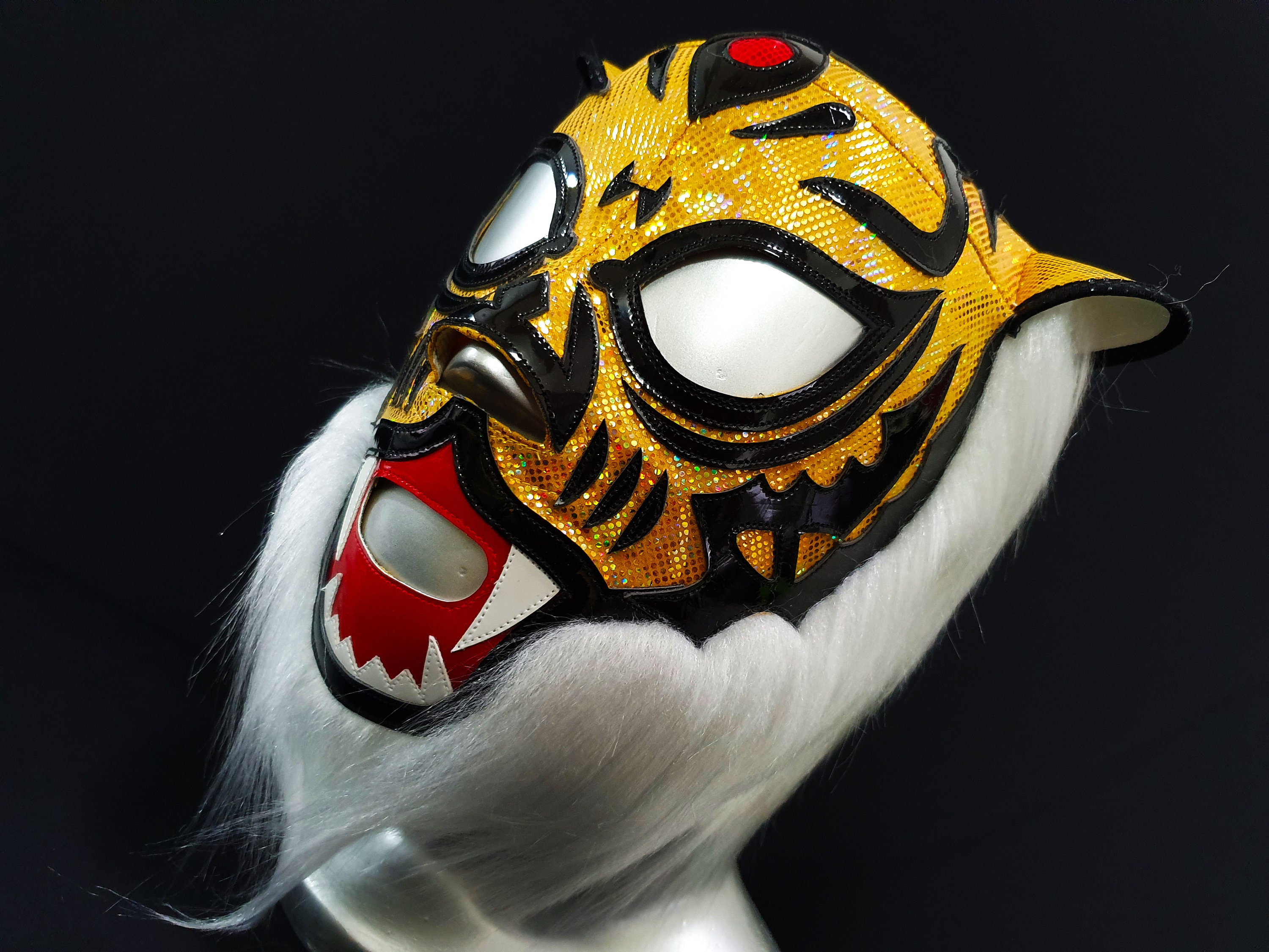 Tiger Mask Wrestling Mask Luchador Costume Wrestler Lucha | Etsy