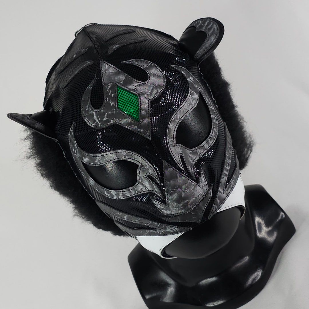 FELINE MASK Wrestling Mask Luchador Costume Wrestler Lucha Libre ...