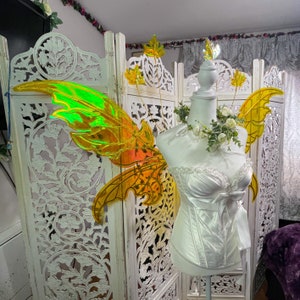 MADE TO ORDER Golden Leafy Maple Fae Fairy Wings - Etsy