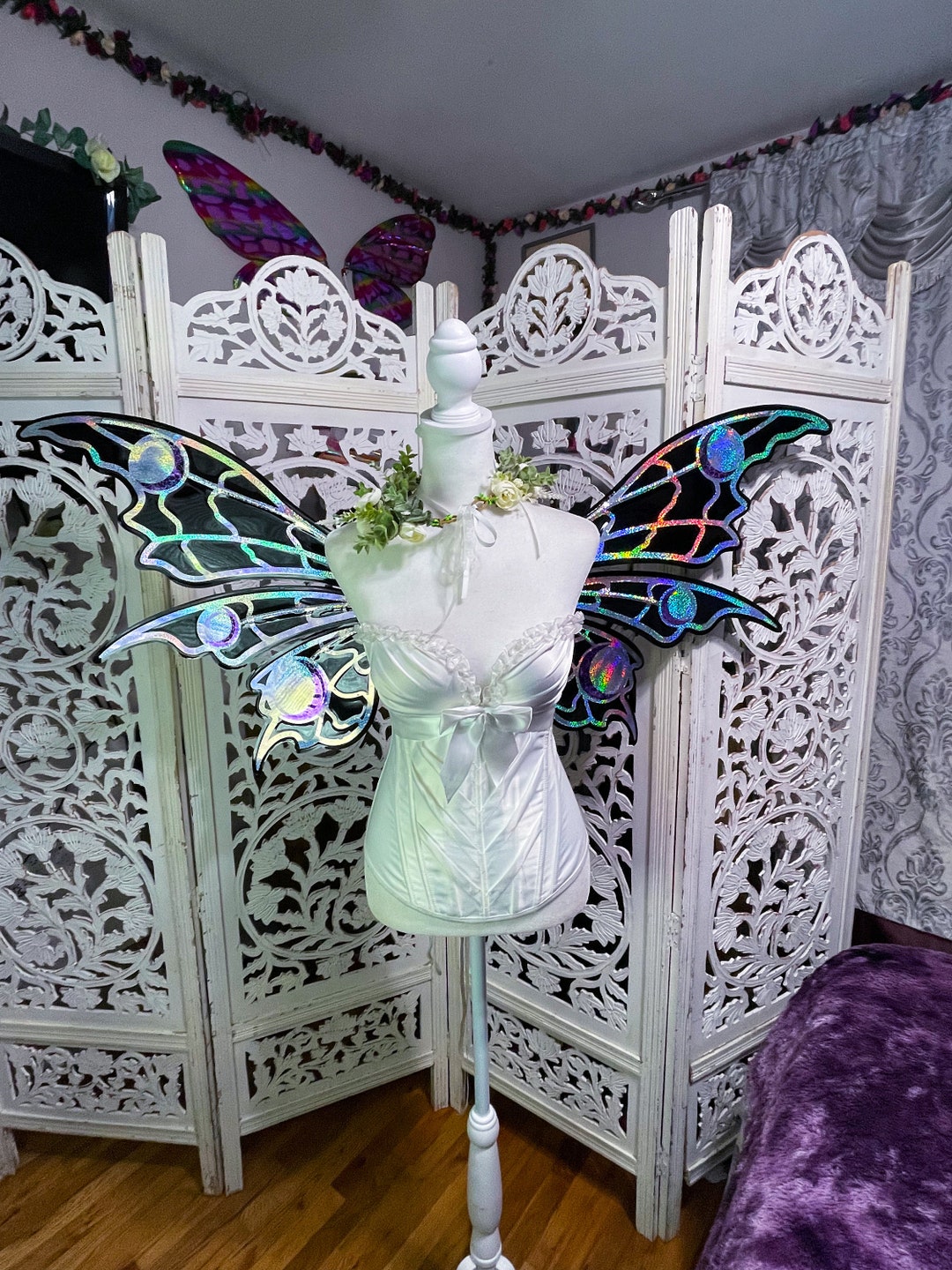 MADE TO ORDER Morwenna Moon Fairy Wings - Etsy