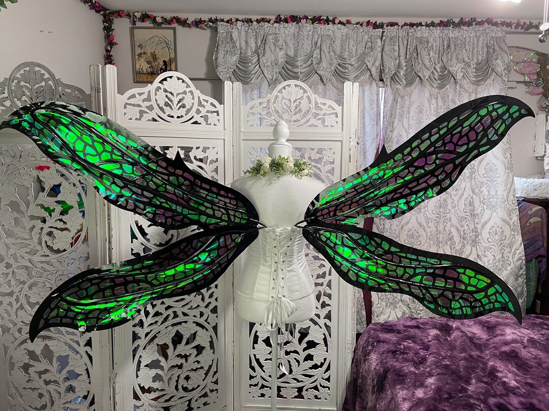 MADE TO ORDER Large Carnival Row Wings - Etsy