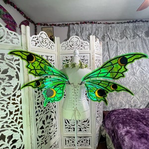 MADE TO ORDER Morwenna Moon Fairy Wings - Etsy