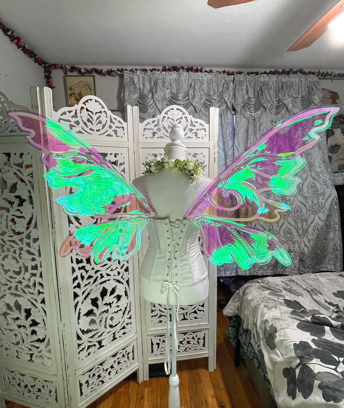 MADE TO ORDER Medium Gelfling Swirl Fairy Wings - Etsy