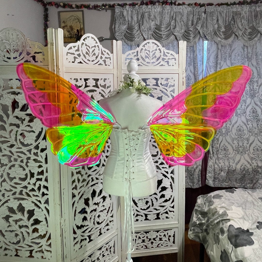 MADE TO ORDER Rosy Maple Moth Fairy Wings - Etsy
